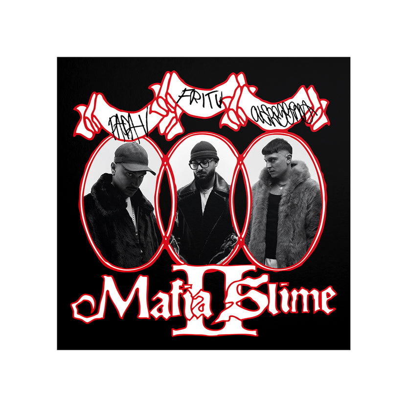 Vinile Rosso LP Autografato Mafia Slime 2 di Nerissima Serpe e Papa V | Universal Music Shop ...