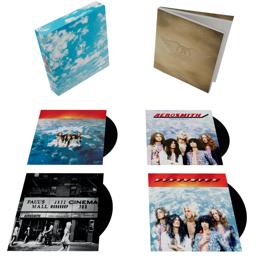 4LP Aerosmith album di debutto Box Deluxe 50esimo anniversario ...