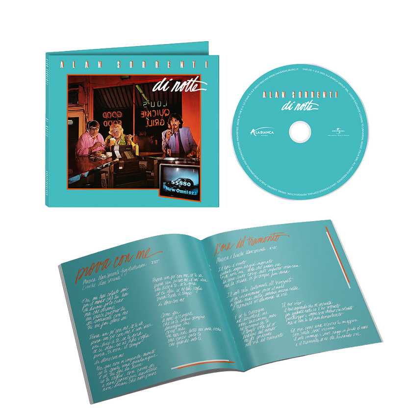 CD Di Notte di Alan Sorrenti | Universal Music Shop Italia – Universal ...