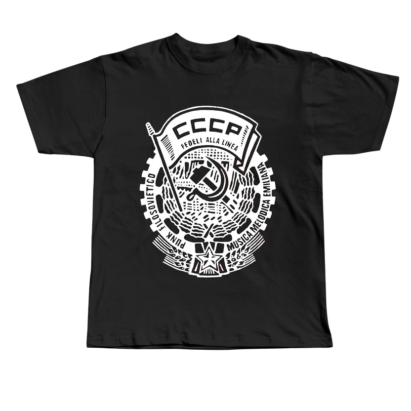 T-Shirt Punk Filosovietico di CCCP Fedeli Alla Linea | Official Merch ...