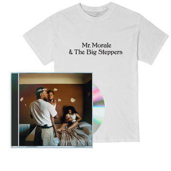 CD+T-shirt nera Mr. Morale & The Big Steppers di Kendrick Lamar ...