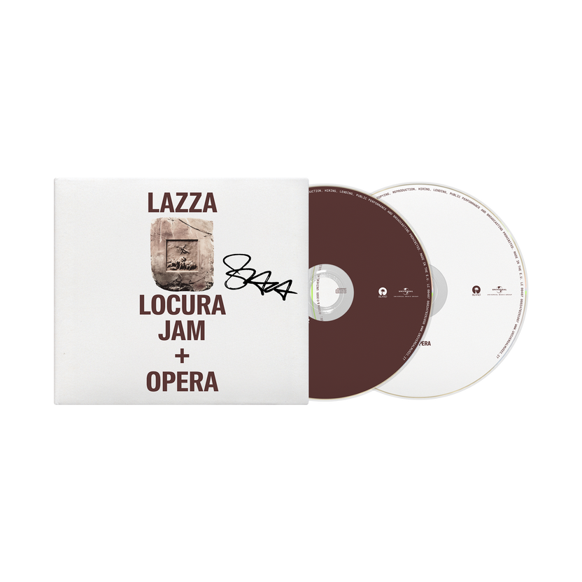 2CD LOCURA Jam + Opera Autografato Numerato di Lazza | Universal Music Italia Shop