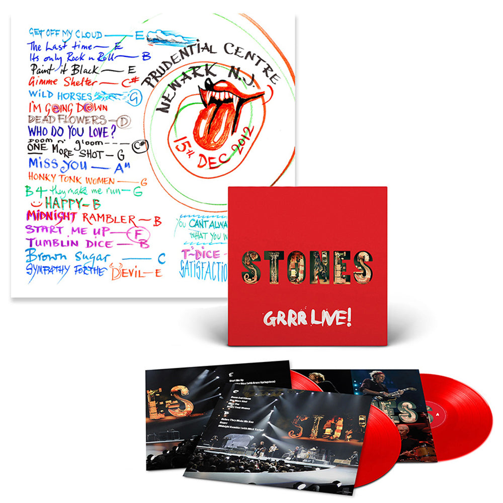 3LP colorato GRRR LIVE! dei The Rolling Stones | Universal Music Italia ...