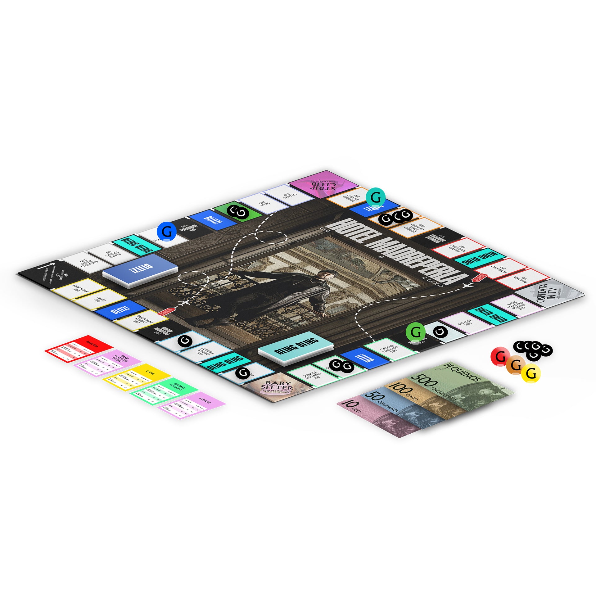 LP colorato + gioco da tavolo MADREPERLA di Guè | Universal Music Shop – Universal Music Italia